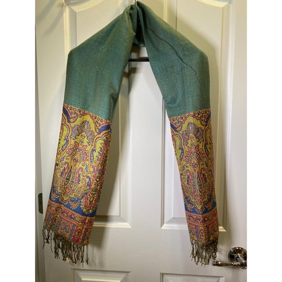 Accessories | Luxurious Paisley Pattern Scarfwrapshawl New | Poshmark